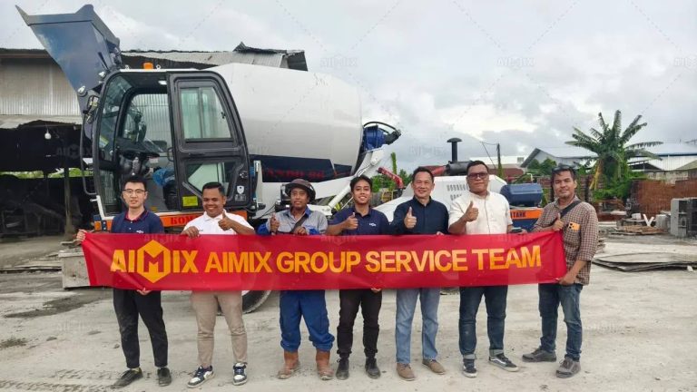 AS-4.0 Self-Loading Concrete Mixer Enhances Construction Efficiency in ...